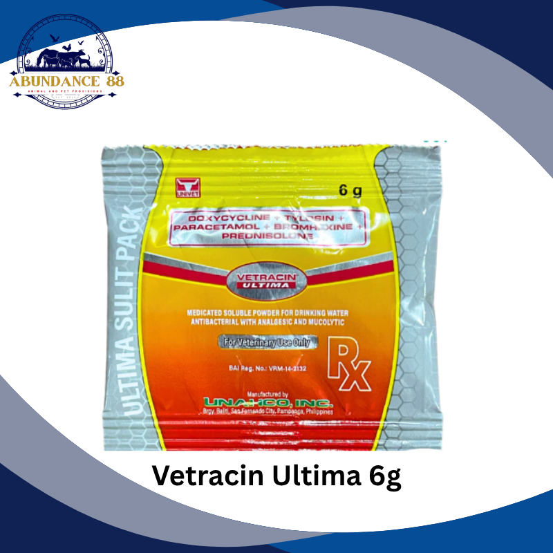 UNIVET VETRACIN ULTIMA 6G - 1 SACHET | Shopee Philippines