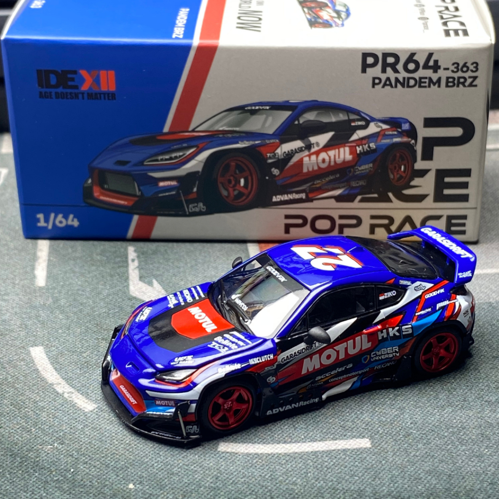 Pop Race 1/ PANDEM BRZ BRZIKO IDE 2025 Exclusive PR640363 Diecast Scale ...