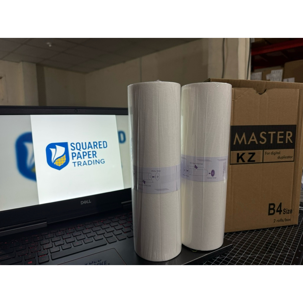 KZ B4 Master Roll (2 Rolls) – Compatible for RISO Duplicator Machines ...