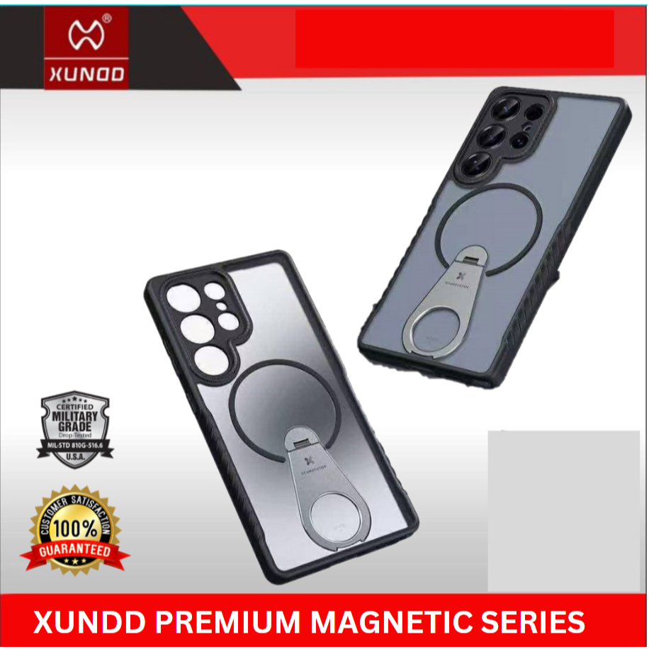 XUNDD KOKO Series MAGNETIC MATTE Case W/ ROTATING STAND SAMSUNG S25 ...