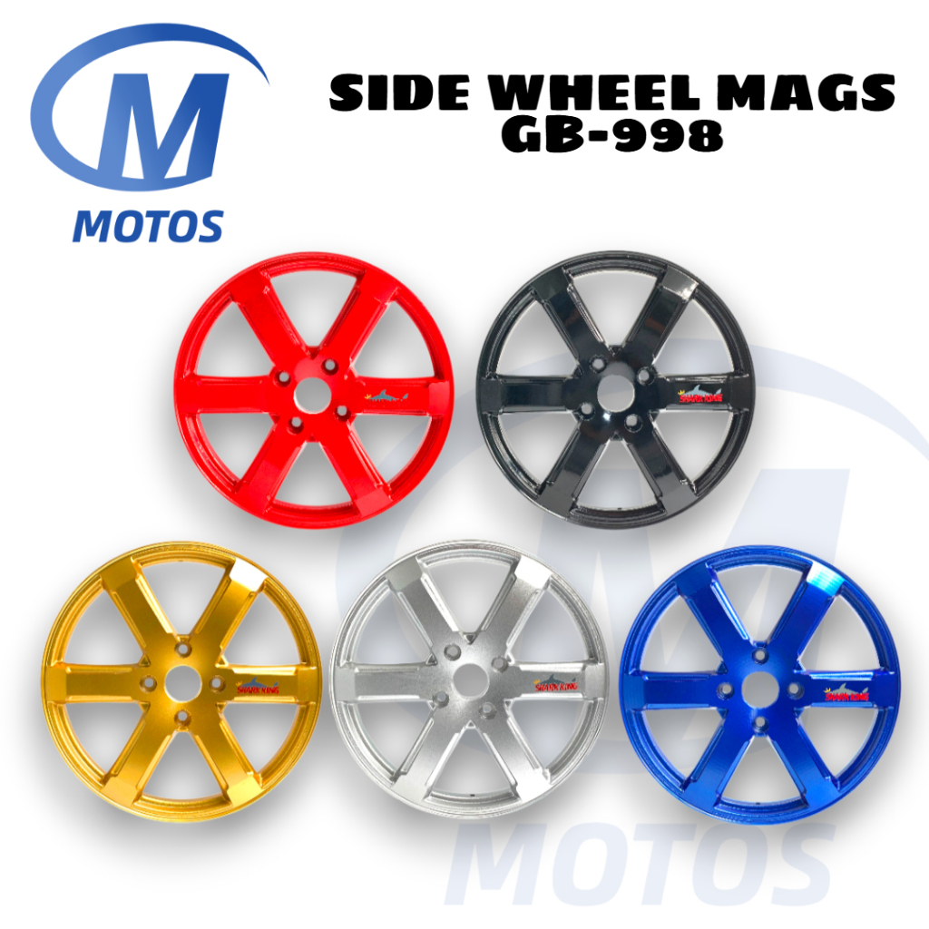 MOTOSPH MOTORCYCLE TRICYCLE SIDE WHEEL MAGS 1.85*17 MAGS RIM GB-998 ...