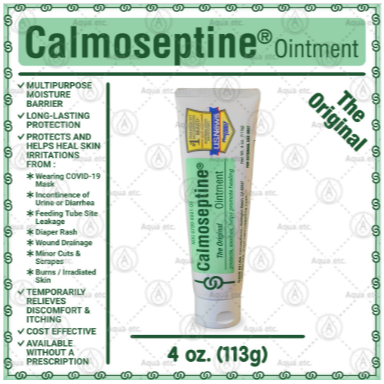 Calmoseptine Diaper Rash Ointment Heal Incontinence with Calamine Zinc ...