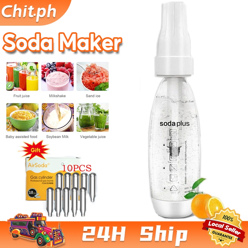 CHIT Portable Soda Maker Machine Household 1L Sparkling Water Machines ...