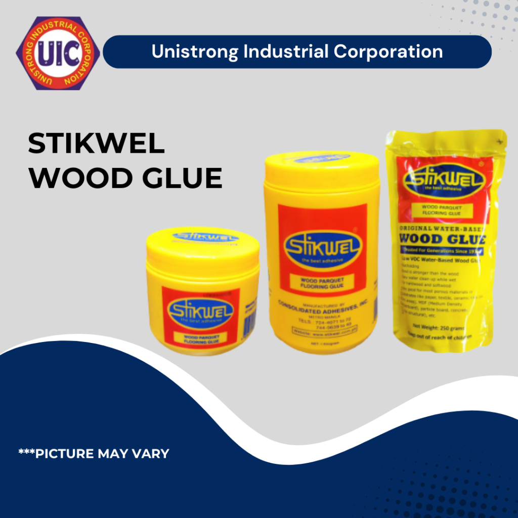 Stikwel Original Water Based Wood Flooring Glue (250g, 500g) | Shopee ...