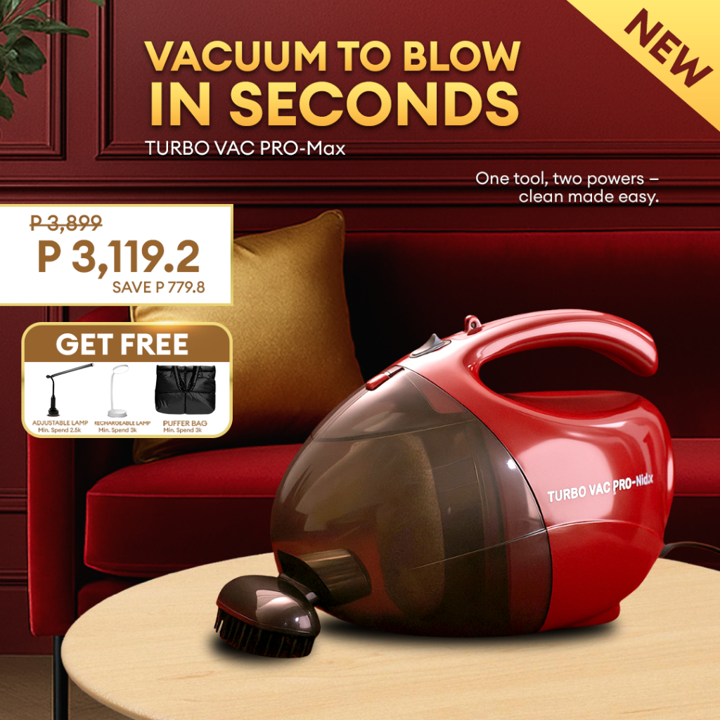 Turbo Vac Pro Max 2 in 1 Vacuum and Blower | Shopee Philippines
