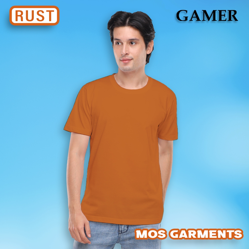 Gamer brand Men's / Unisex RUST Round Neck T-Shirt | Shopee Philippines