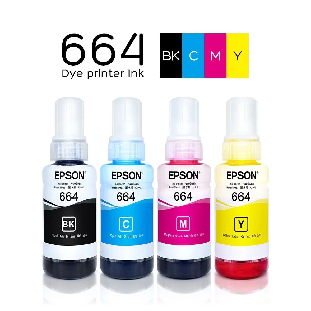 Epson 664 ink Original Genuine Bottle T664 ink L350 L110 L355 L365 L120 ...