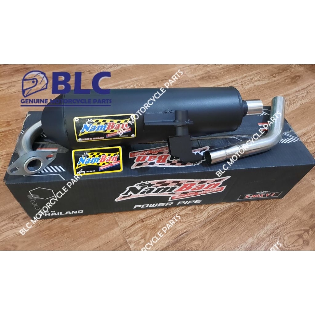 NAMBAN RACING-MUFFLER POWER PIPE NMAX V1 Made in Thailand | Shopee ...