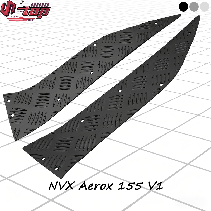 Ultimate Aerox 155 V1 V2Alloy Matting Footboard With Bolts | Shopee ...
