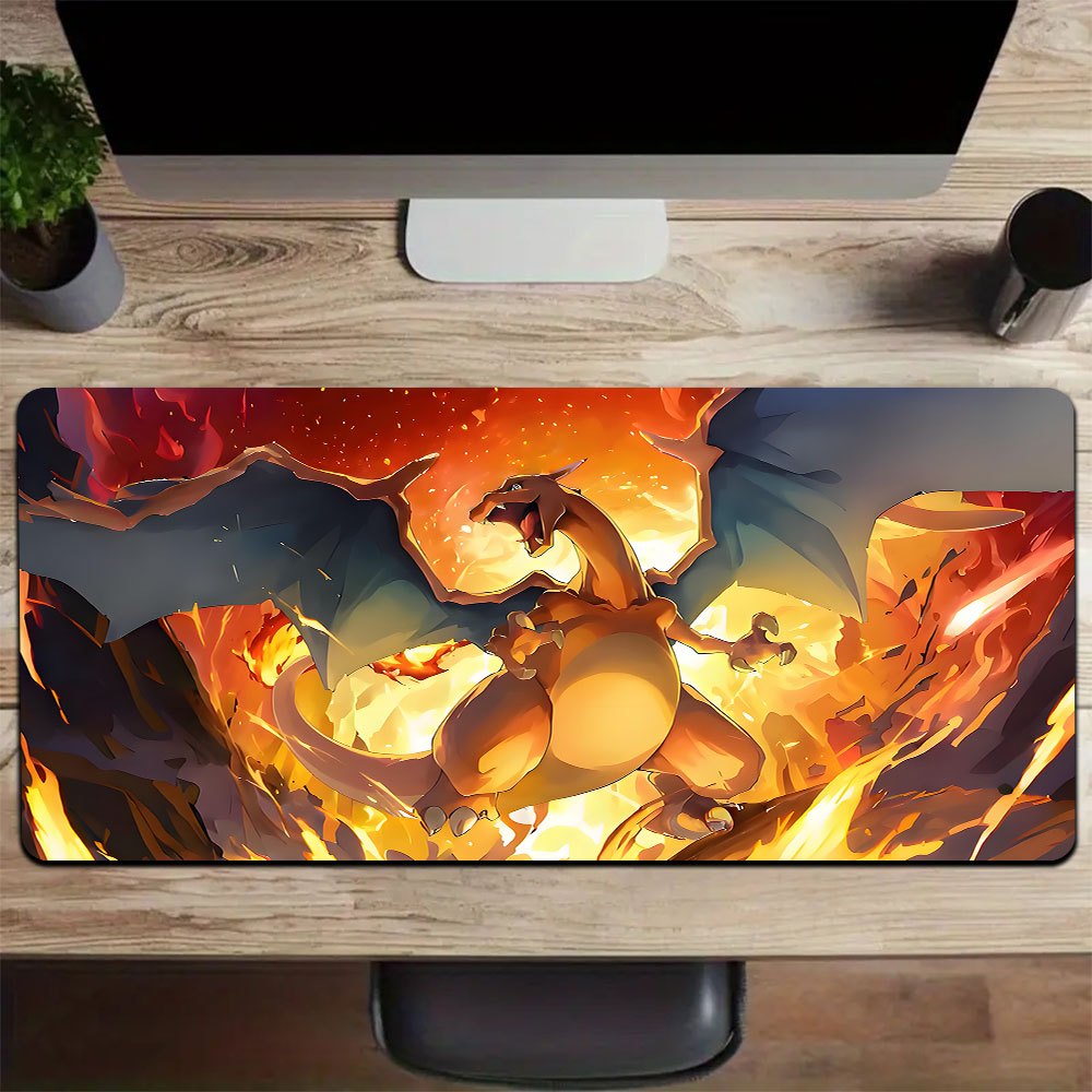 1pc Gengar and Charizard Large Mouse Pad computer mat Desk Mat keyboard ...