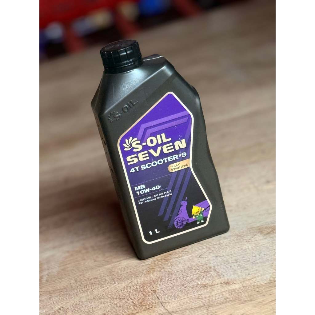 S-Oil Seven 4T SCOOTER and RIDER 4T Fully Synthetic Oil 10W-40 800mL ...