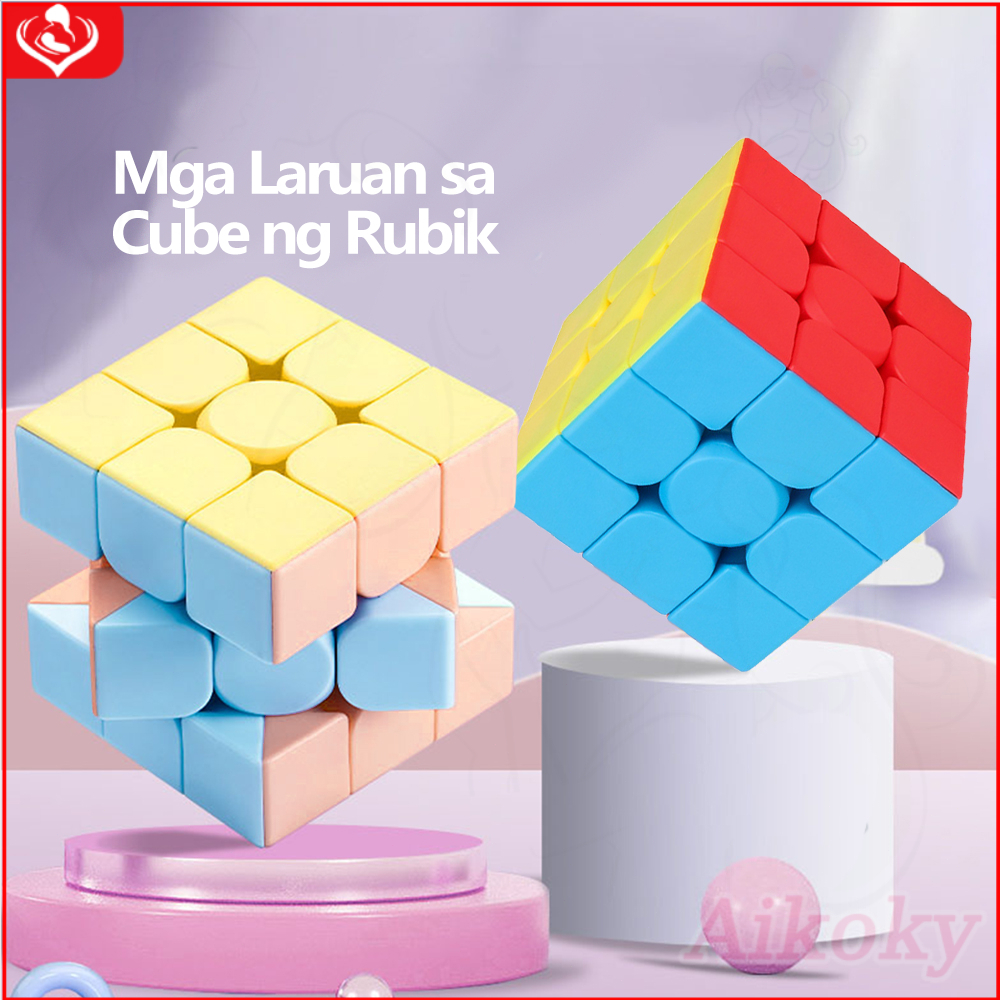 【COD】3x3 Magic Cube Korea Hot Macaron Toy Cube Macaron Color Game ...