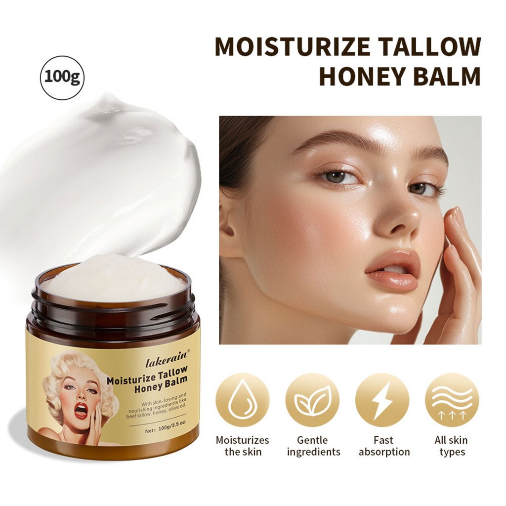 Beef Tallow Face Cream Anti-Wrinkle Moisturizing Dry Improve Redness ...