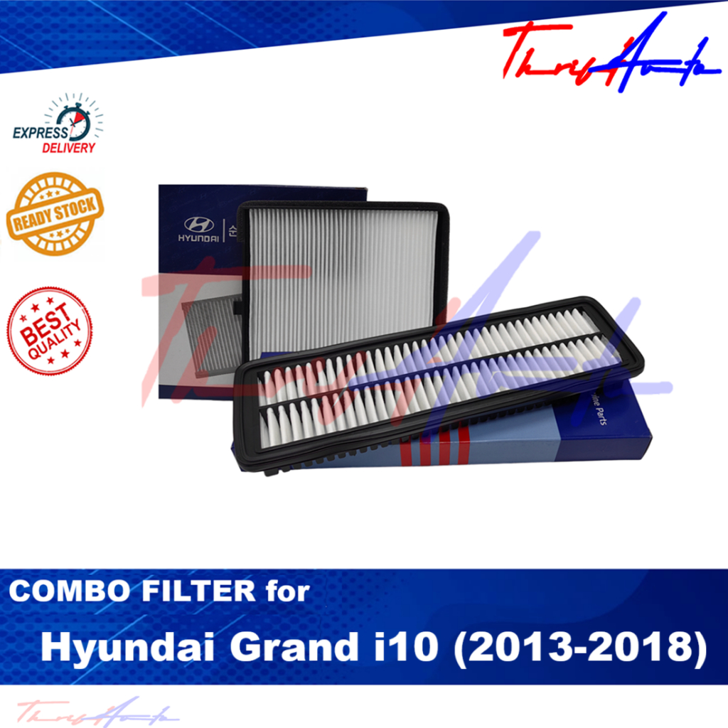 COMBO Filters (Aircon & Air) for Hyundai Grand i10 (2013 - 2018 ...