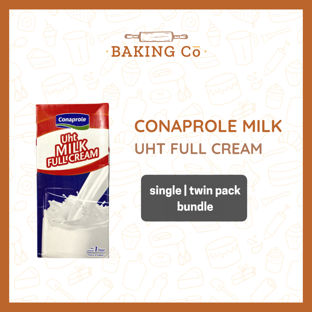 Conaprole UHT Full Cream Milk - Single | Twin Pack | Bundle | Shopee ...