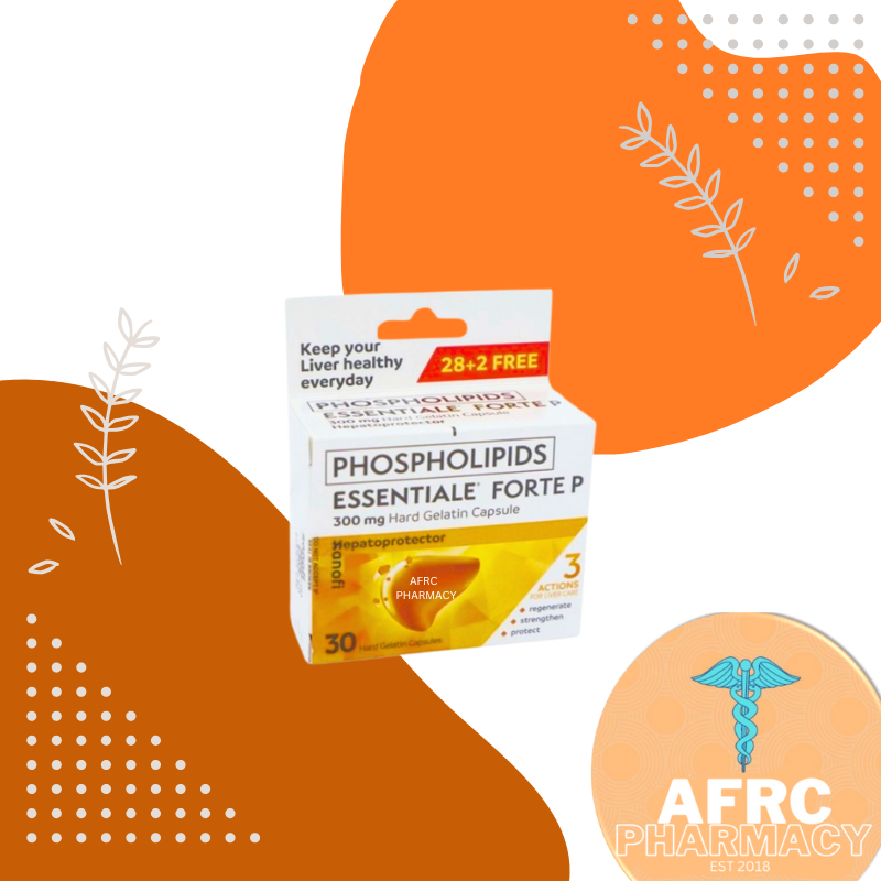 Essentiale Forte P Liver Supplement 30 Capsules | Shopee Philippines