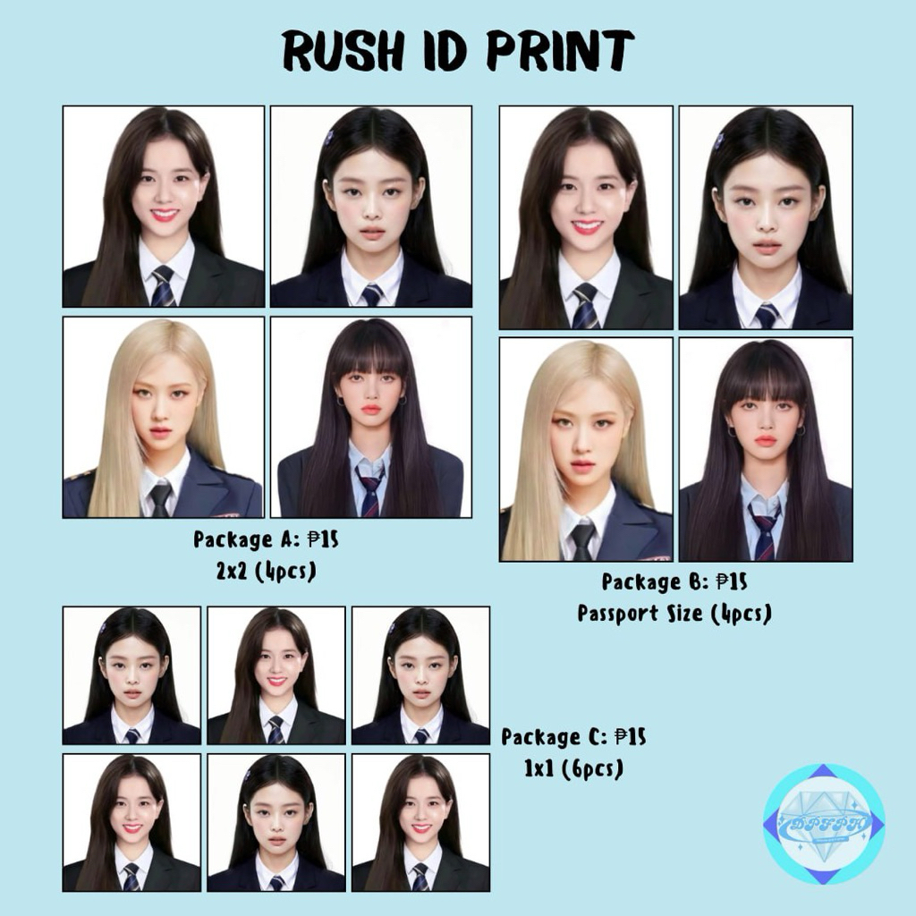 RUSH ID PRINTS 1x1 2x2 PASSPORT ID Picture Photo | Piso Dos Printing ...