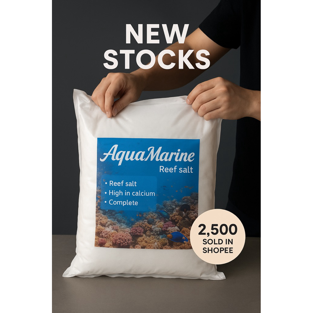 Aquamarine Reef Salt Mix 2 KILOS Saltwater | Shopee Philippines