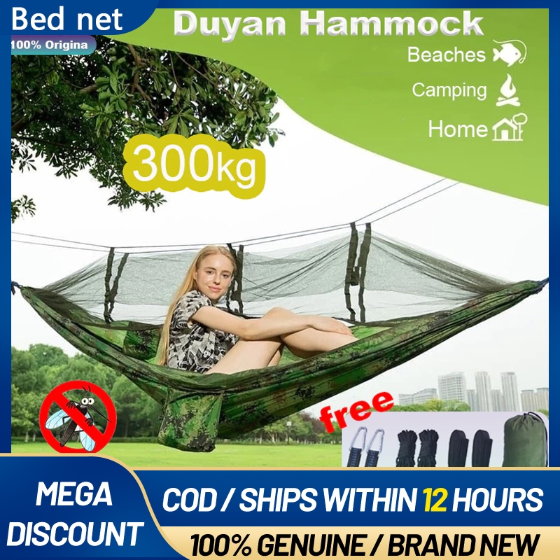 Duyan Jungle Colors Original Duyan With Mosquito Net Makapal Hammock ...