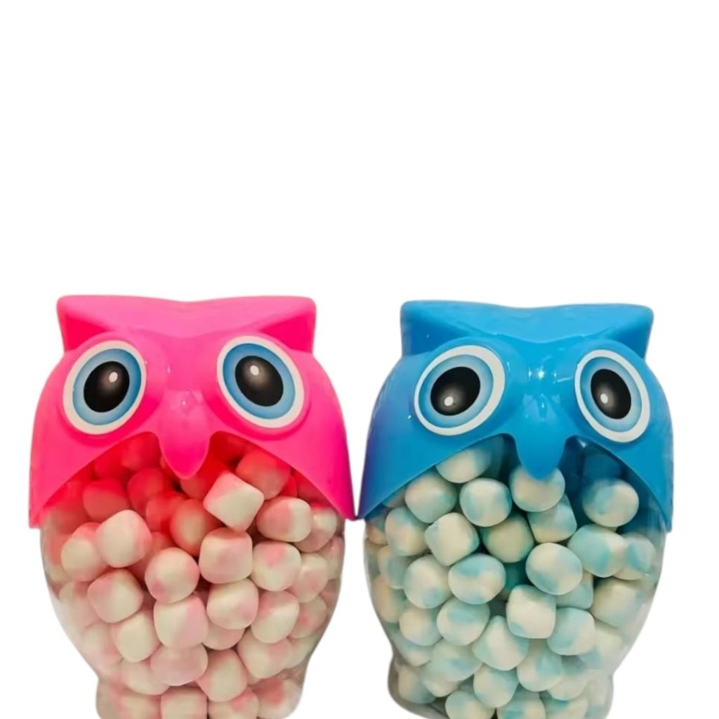 Crunchy Owl Jar Marshmallows 200pcs | Shopee Philippines