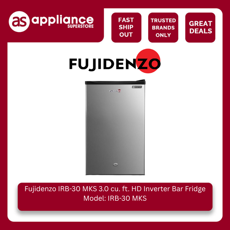 Fujidenzo IRB-30 MKS 3.0 cu. ft. HD Inverter Bar Fridge | Shopee ...