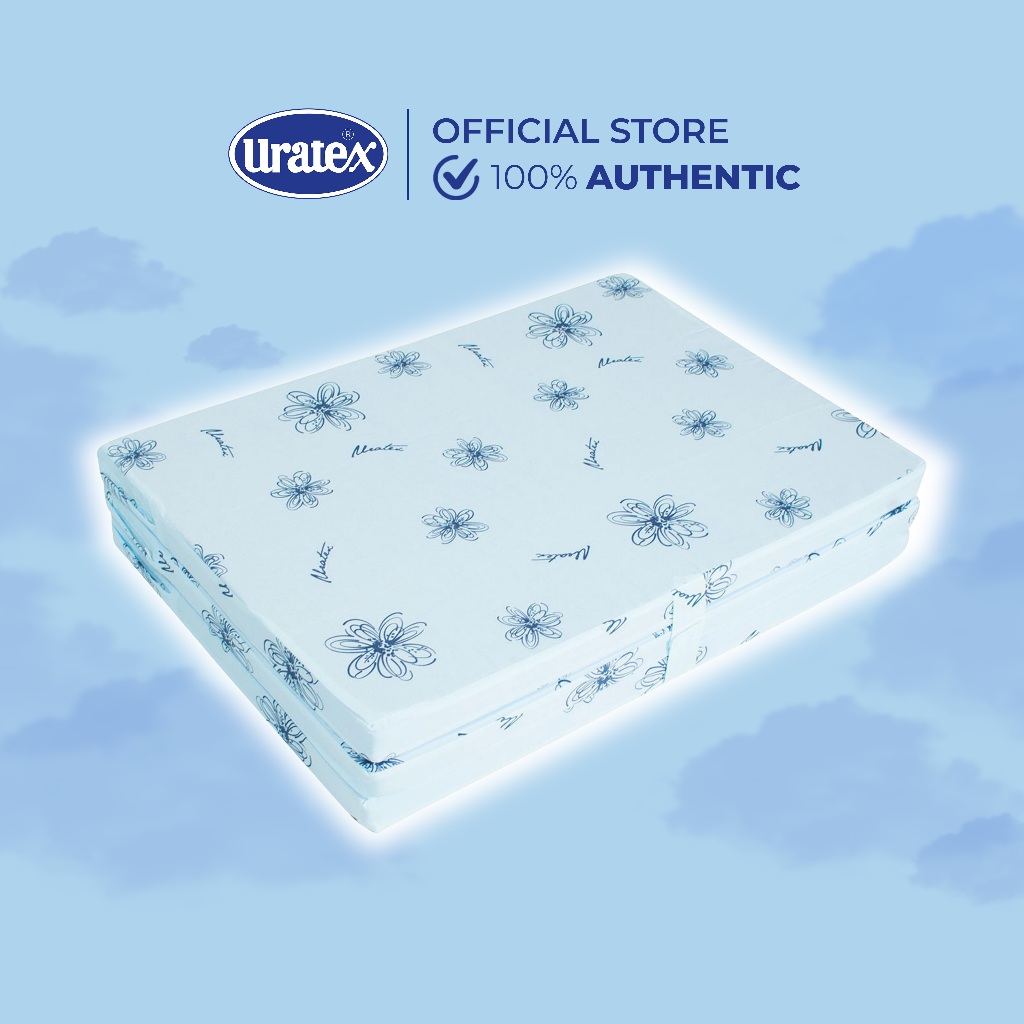 Uratex Fold-A-Mattress with Polycotton Cover 3 inches | Shopee Philippines