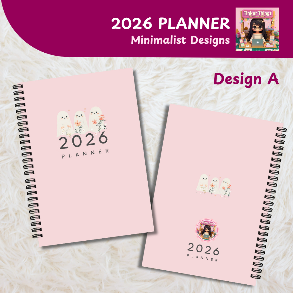 2026 Planners with Customizable Covers - Undated | Shopee Philippines