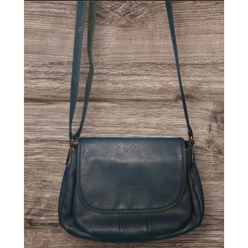 Marithe Francois Girbaud Ash Blue Shoulder Crossbody Bag | Shopee ...