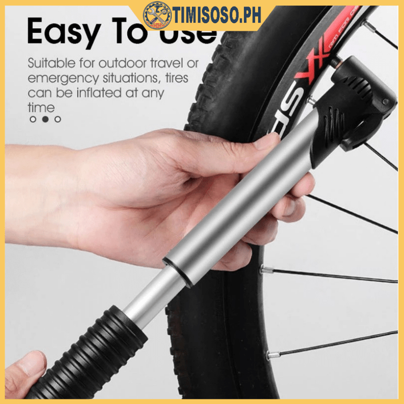 Air Pump Motorcycle Pambomba ng gulong Electric bike car Pedal hingh Pressure Pump Portable ...