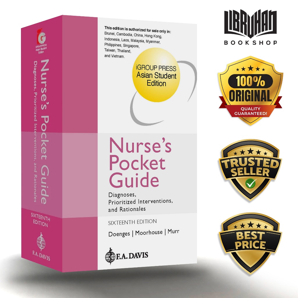 ORIGINAL - Nurse's Pocket Guide Sixteenth (16th) Edition NANDA ...