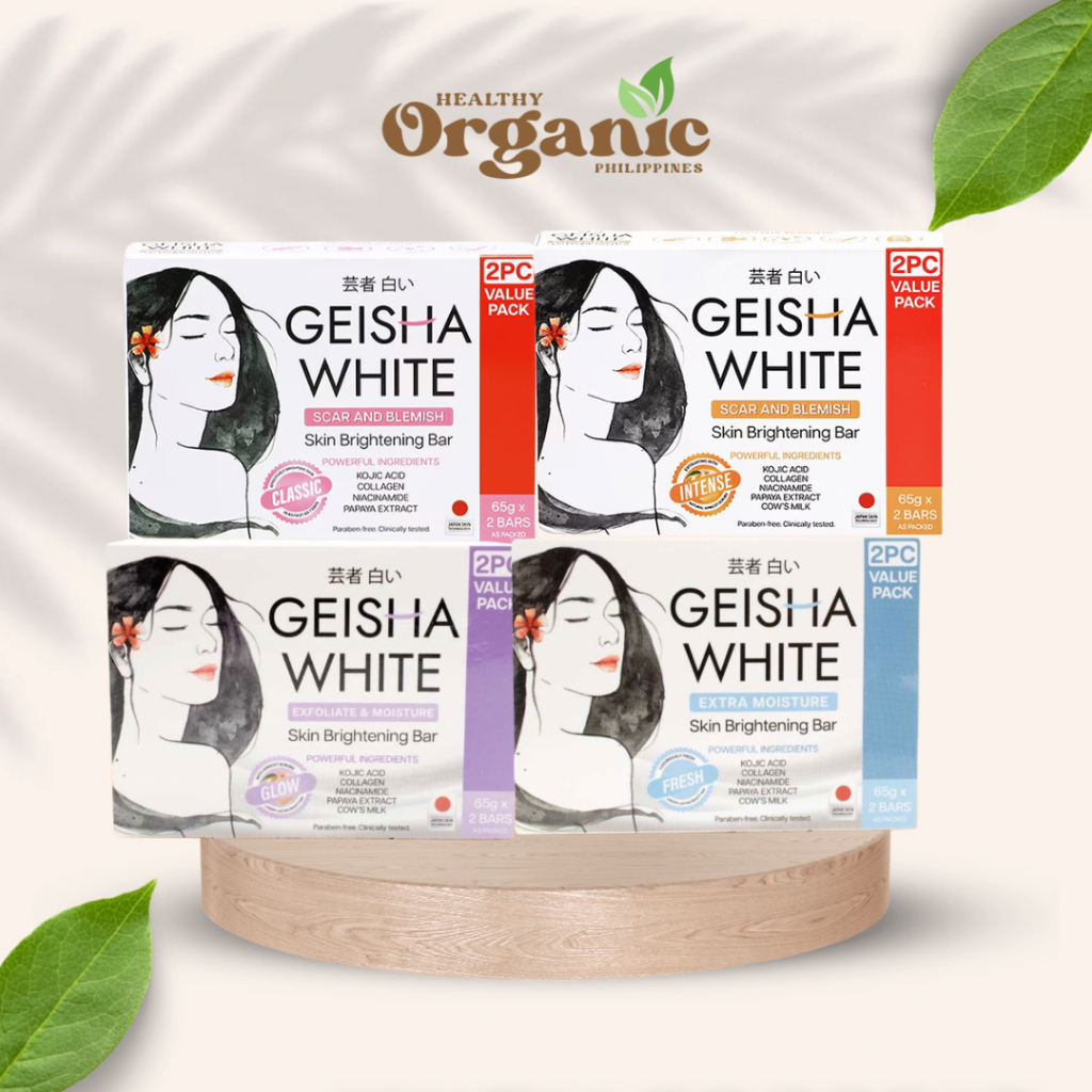 GEISHA WHITE Classic Intense Glow Fresh Scar Extra Moisture Whitening ...