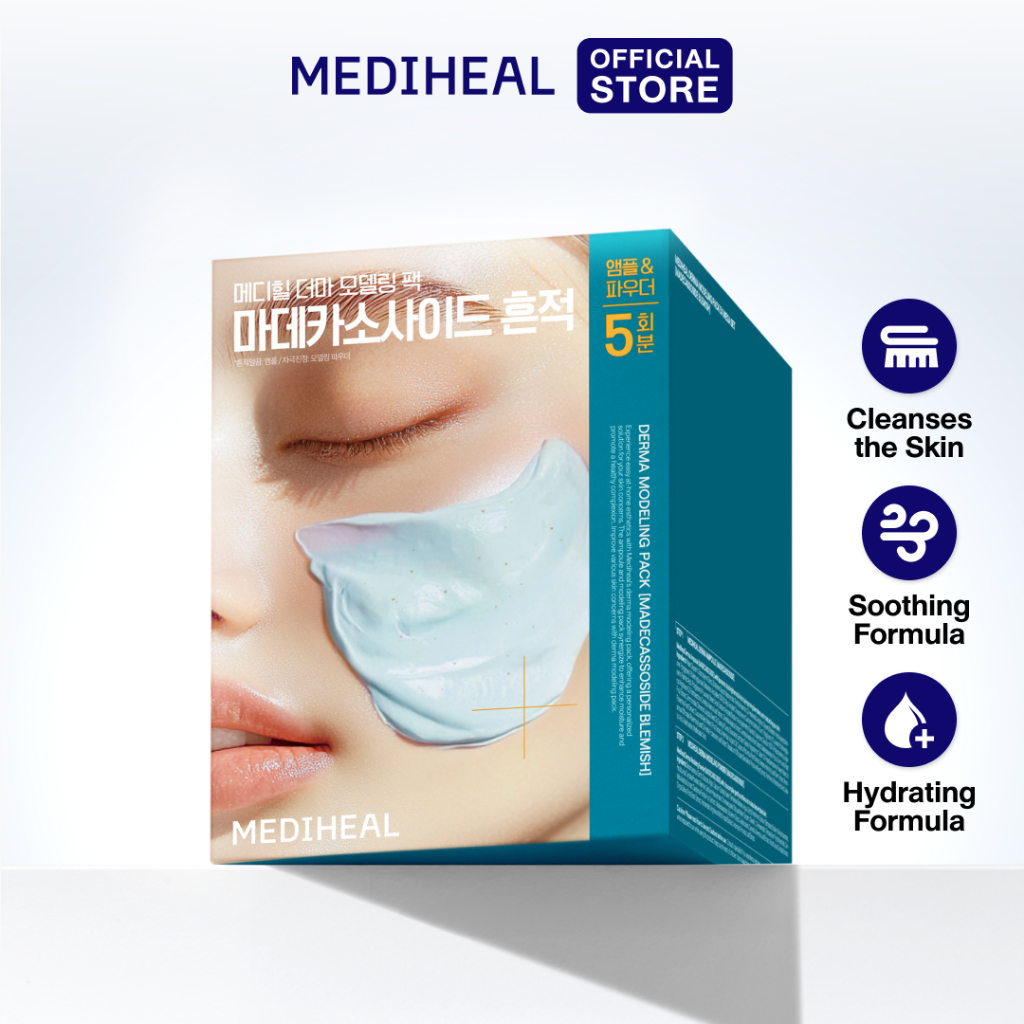Mediheal Madecassoside Blemish Derma Modeling Pack Mega Set 28g (5pcs ...