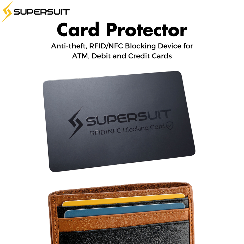 Supersuit RFID & NFC Blocking Card - Anti-Theft Protector for Wallet ...