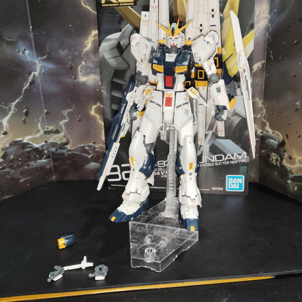 GUNDAM RG RX-93 NU VGUNDAM 1/144 PARTS OUT | Shopee Philippines