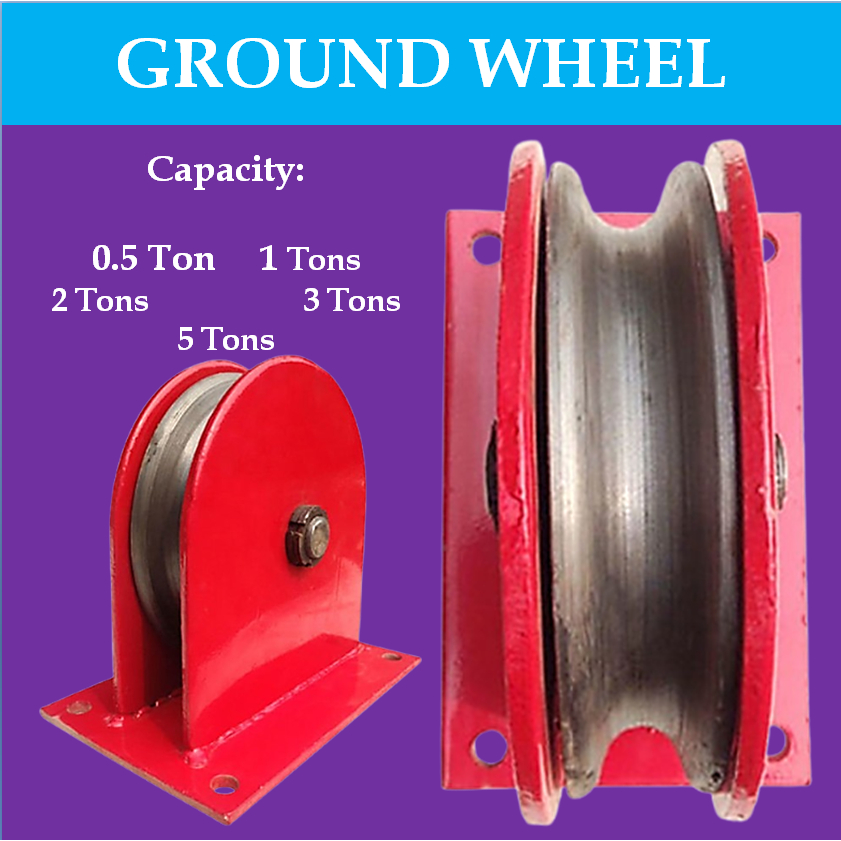 Twinjean Ground Wheel 1 Ton,2 Tons,3 Tons,5 Tons | Shopee Philippines