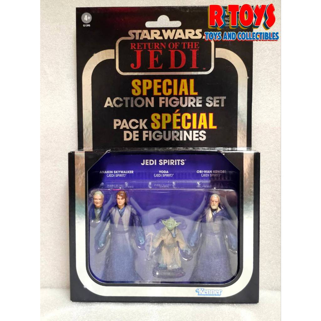 Star Wars 3.75" 3 pack Jedi Spirits Spirit Special Set Anakin Skywalker ...