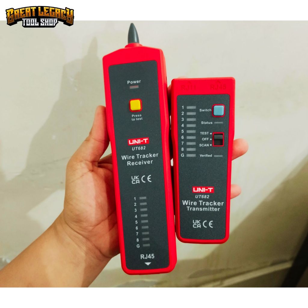 UNI-T UT682 Wire Tracker Toner Probe Telephone Line Network Cable ...
