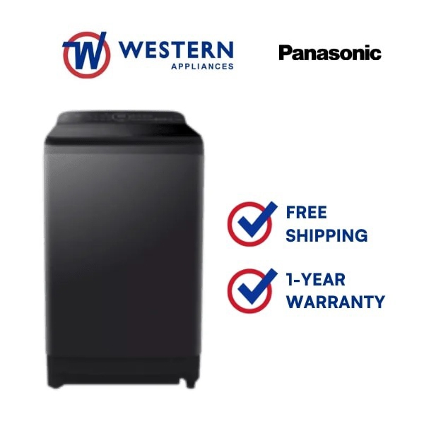 Panasonic 9.0kg Inverter Top Load Washing Machine NAFD90X1BRM | Shopee ...