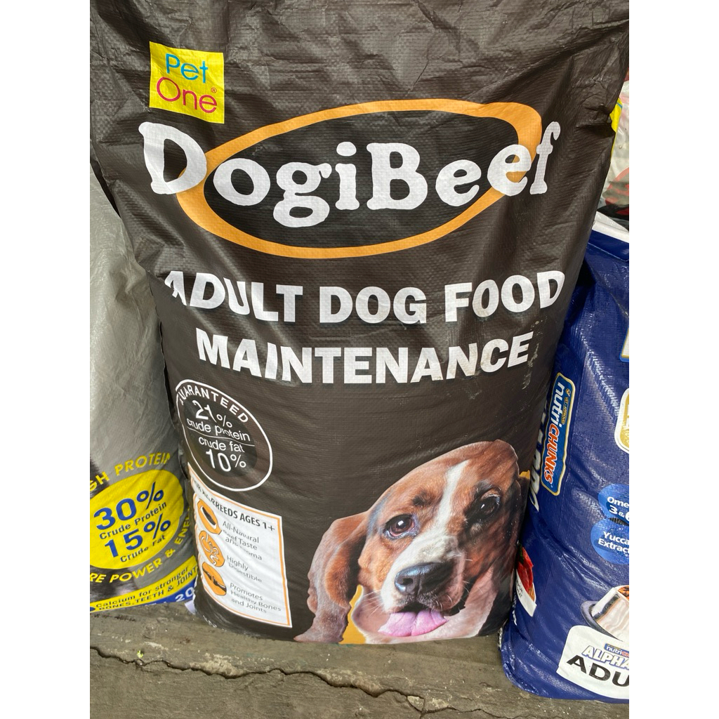 Pet One Dogibeef Adult & Puppy Dog Food 1KG | Beef | Milk Flavor ...