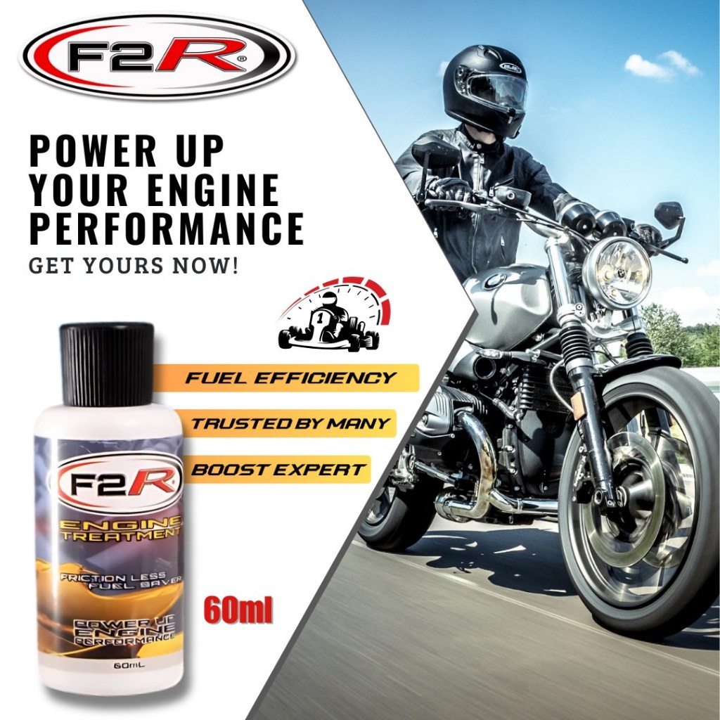 TOS F2R ENGINE OIL TREATMENT 60ML FOR GASOLINE AND DIESEL ENGINE ...