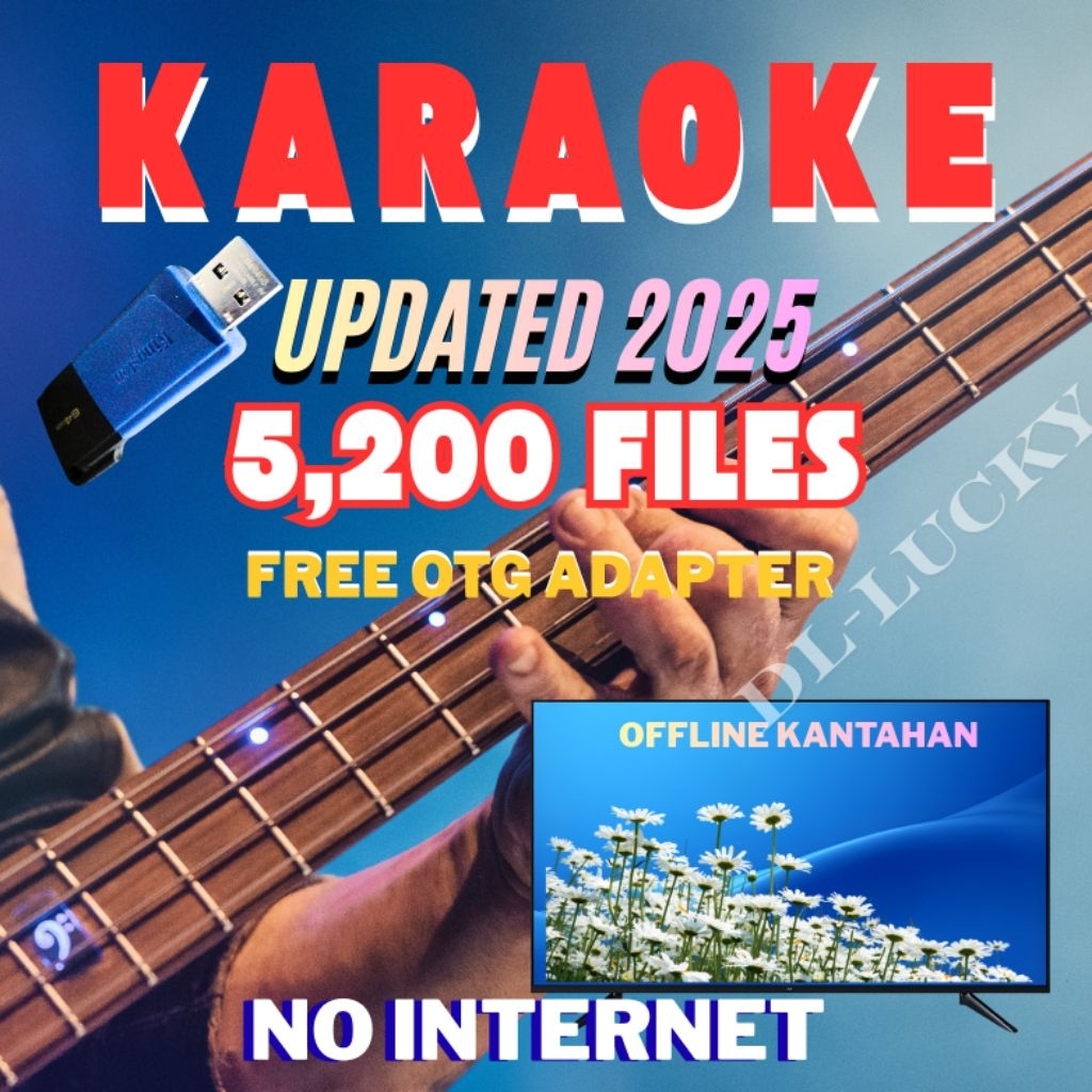 Updated Karaoke Songs 5200 Files on USB Flash Drive No Internet Needed ...