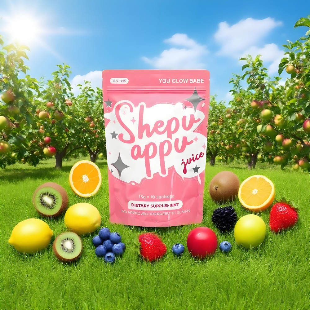 YOU GLOW BABE Shepu Appu Juice Supplement with Glutathione 15g x 10 ...