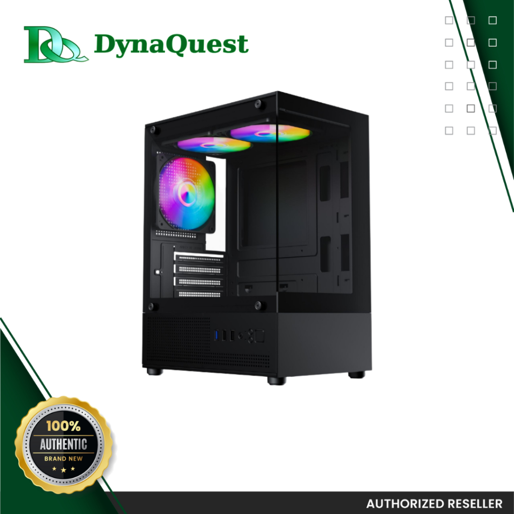 Trendsonic Juro TG Micro ATX Case w/ 3*120mm Fan | Shopee Philippines