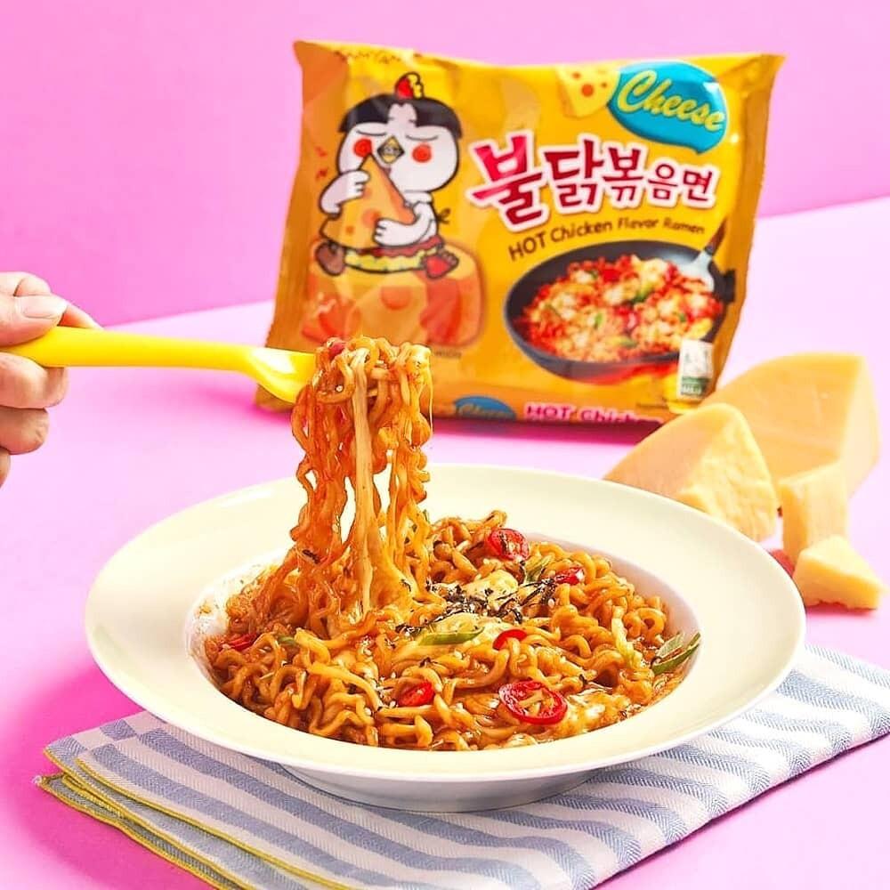 Samyang Buldak Korean fire Noodles 5pcs | Shopee Philippines