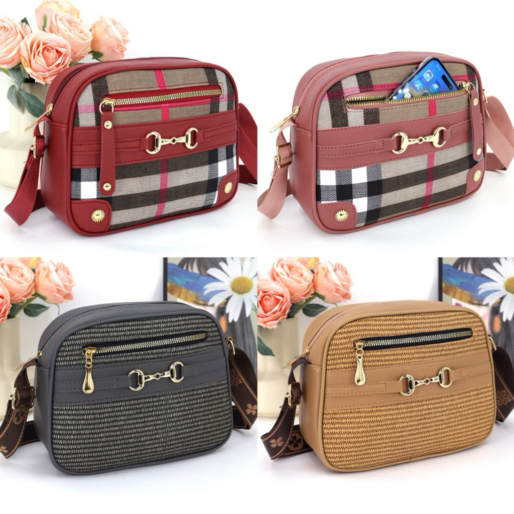 Small Fashion Ladies Sling Bag with different design #F 12 | Shopee ...