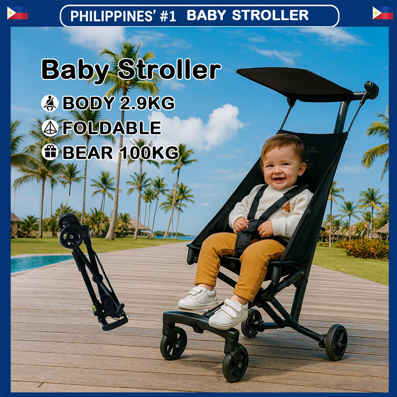 COD Baby Stroller Lightweight One-click Folding 2.8kg Baby Stroller For ...