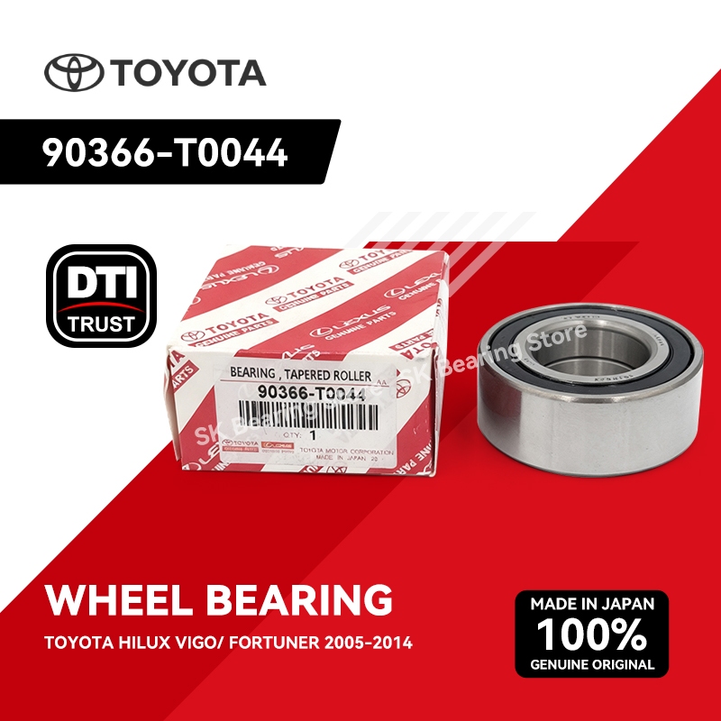 High Rotational Speed Rear Hub Wheel Bearing 90366-T0044 for Toyota ...