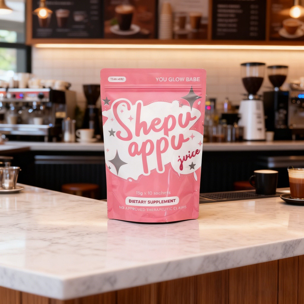 YOU GLOW BABE Shepu Appu Juice Supplement with Glutathione 15g x 10 ...