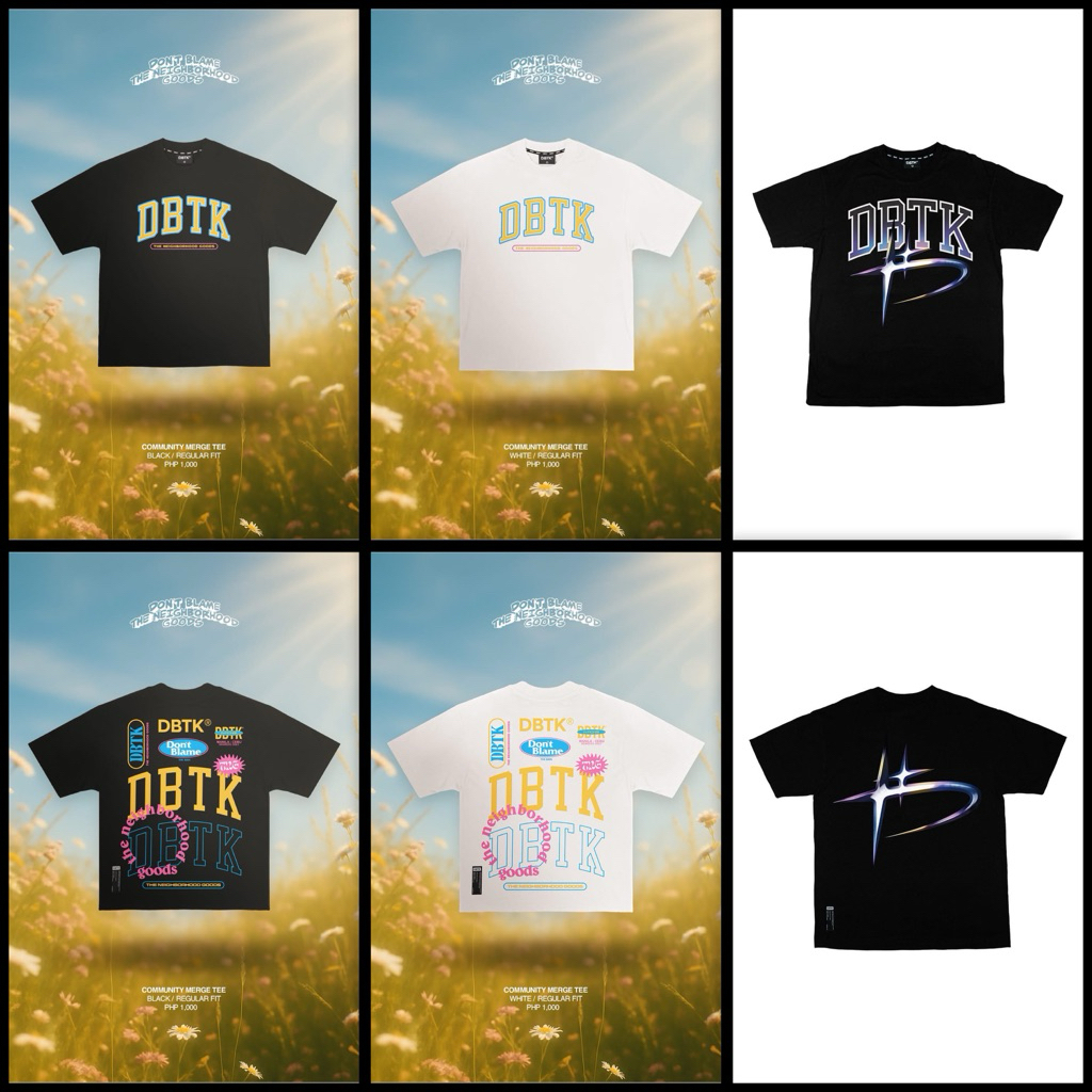 DBTK “ Merge Tee “ Reg. Fit | GV Closet : On-hand | Shopee Philippines