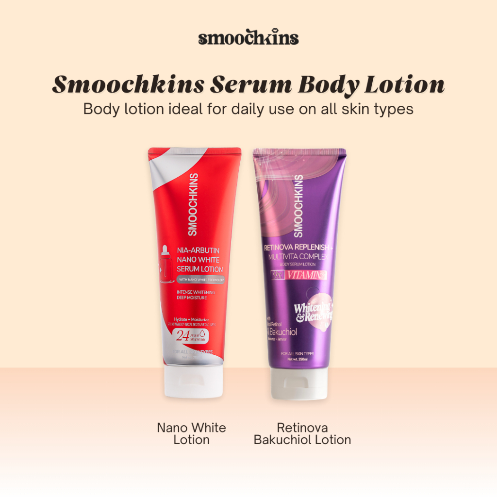 Smoochkins Niacinamide Arbutin NanoWhite Serum Lotion for Whitening ...